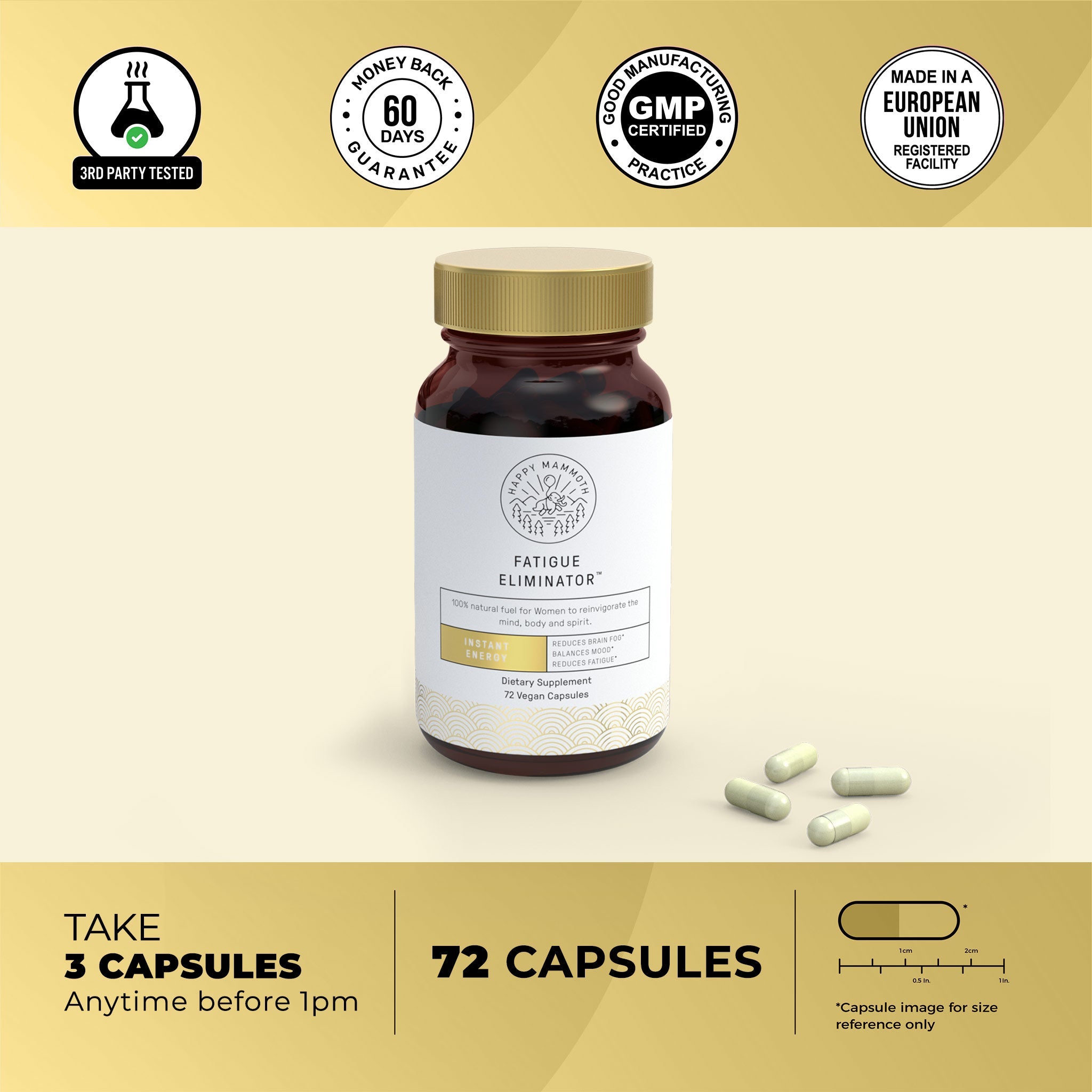 Fatigue Eliminator: Enjoy All-Day Energy Naturally